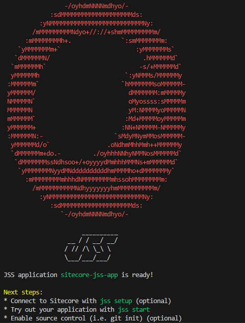 Sitecore JSS Disconnected Mode Development project setup
